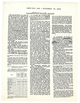 "Excerpts from the US Congressional Record Regarding Amendments Propose ...