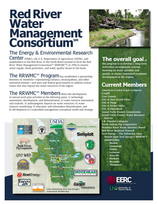 "Red River Water Management Consortium" by University of North Dakota ...
