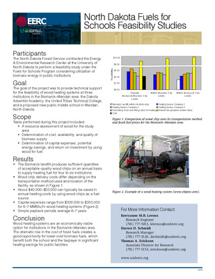 "North Dakota Fuels for Schools Feasibility Studies" by University of ...
