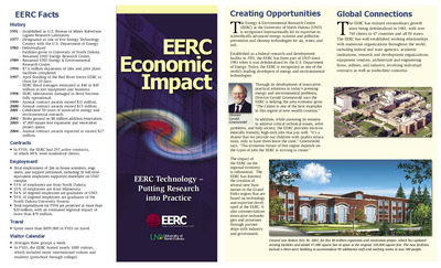 "EERC Economic Impact" by University of North Dakota. Energy and ...