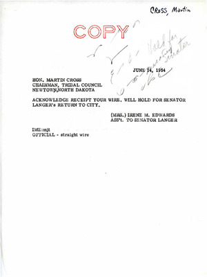 William Langer Papers | Elwyn B. Robinson Department of Special ...