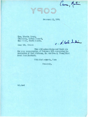 William Langer Papers | Elwyn B. Robinson Department of Special ...
