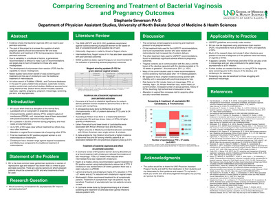 Physician Assistant Scholarly Project Posters | Department of Physician ...
