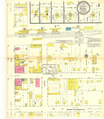 "Rugby, 1913" by Sanborn Map Company