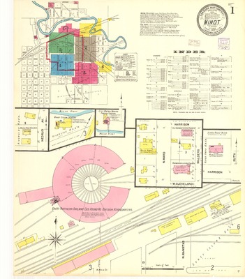 "Minot, 1907" by Sanborn Map Company