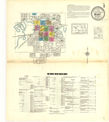 "Minot, 1913" by Sanborn Map Company